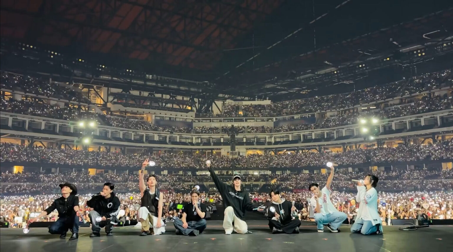 Live: K-Pop Superstars ATEEZ Light Up Arlington's Globe Life Field ...